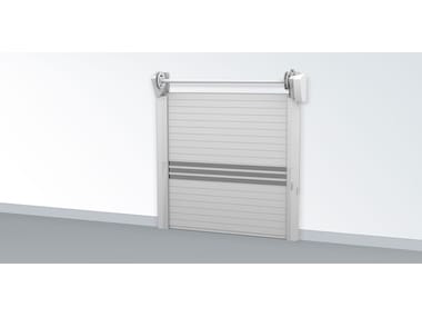 Sectional door Slatted exterior doors By ASSA ABLOY Entrance Systems