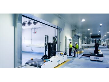 Sectional door Slatted exterior doors By ASSA ABLOY Entrance Systems