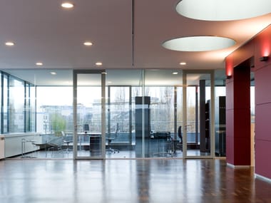 SYSTEM 3500 Mampara divisoria By Strähle Raum-Systeme