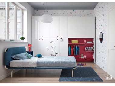 Straight bridging unit wardrobe Kids bridge wardrobe By Nidi
