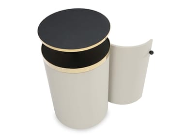 Bar cabinet with tray T CABINET By Now & Future design GOODO Design