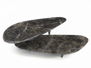 TABAKA Marble coffee table By ENNE | design Toner Architects