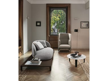 TABLET Round marble or wood coffee table By arflex | design Claesson ...