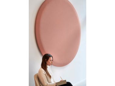 LESSEN TACET Woven vinyl Acoustic wall panel By VERTISOL INTERNACIONAL