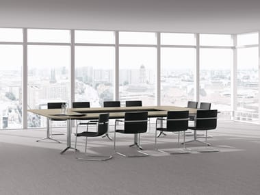 TALK Wooden meeting table By RENZ | design Jehs+Laub