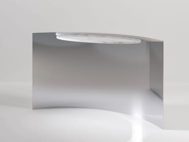 TANGENT Metal console table By Secolo | design Artefatto
