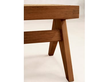 Natural cane bench TEAK & CANE BENCH Project Chandigarh Collection By ...