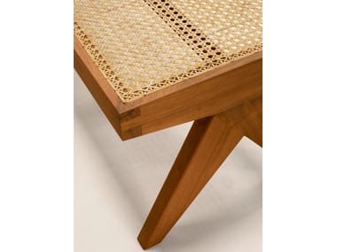 Natural cane bench TEAK & CANE BENCH Project Chandigarh Collection By ...