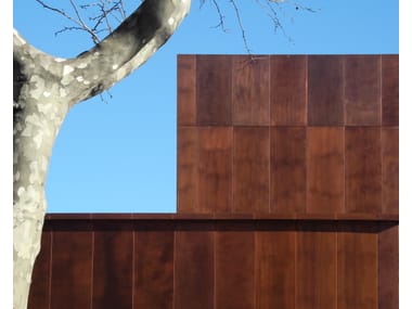 TECU® Design_brownished Metal sheet and panel for facade By KME ...