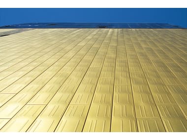 TECU® Gold Metal sheet and panel for roof / Metal sheet and panel for ...