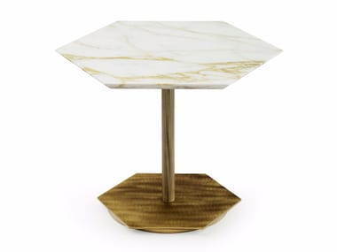 TED Low marble coffee table for living room By MARIONI | design Studio 63