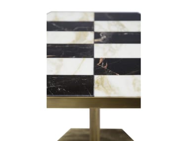 TED Low marble coffee table for living room By MARIONI | design Studio 63