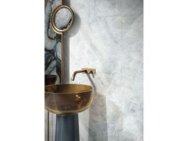 TELE DI MARMO PRECIOUS CRYSTAL AZURE Flooring By EmilCeramica