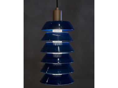 TERMINAL | Ceramic pendant lamp LED glazed ceramic pendant lamp By ...