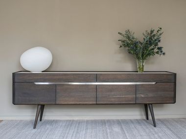 TERRA Wooden sideboard with drawers By JAVORINA | design Leo Čellár
