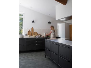 TEX GREY Indoor porcelain stoneware wall/floor tiles By Mutina | design ...