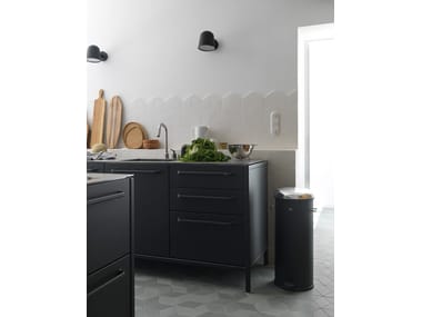 TEX GREY Indoor porcelain stoneware wall/floor tiles By Mutina | design ...