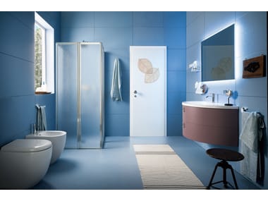 TIME Shower cabin with folding door By ARBLU