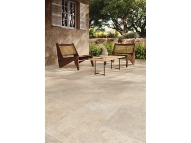 Rectified indoor/outdoor porcelain stoneware wall/floor tiles with ...