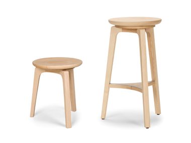 TOD High solid wood stool By True Design | design Parisotto+Formenton ...