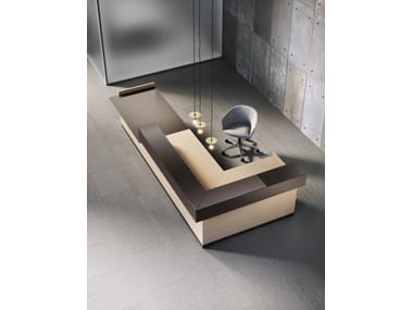 TOKI CUBE Reception desk By Archiutti | design Perin&Partners