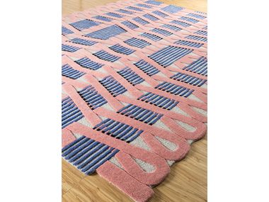TOP-115 Powder Blue/Powder Blue Handmade rug By Jaipur Rugs | design ...