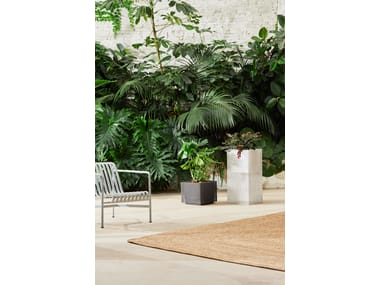 TOP | Low plant pot Low stainless steel plant pot with automatic ...