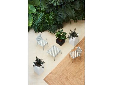 TOP | Low plant pot Low stainless steel plant pot with automatic ...