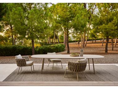 TOSCA | Dining table By TRIBÙ design Monica Armani