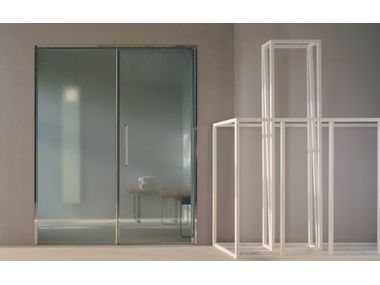 Column with integrated Hammam TOUCH&STEAM By EFFEGIBI