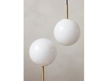 TR BULB LED opal glass pendant lamp By MENU | design Tim Rundle