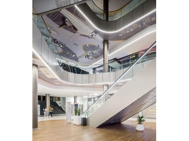 TRACKER Metal linear lighting profile for LED modules By Intra lighting