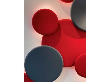 TRAMETES Fabric Acoustic wall panel By SKEMA | design Franco Driusso