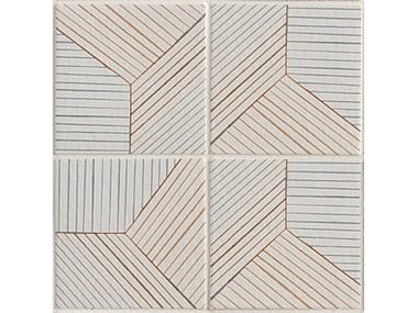 Porcelain stoneware wall/floor tiles TRATTI EPI By MUTINA design Inga Sempé