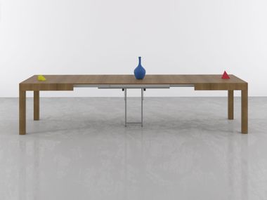 TREADE Extending rectangular wooden table By Piemy