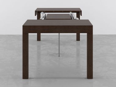 TREADE Extending rectangular wooden table By Piemy