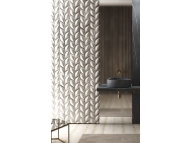 TRECCIA 3D Wall Panel By 3D Surface | design Jacopo Cecchi, Romano Zenoni