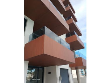 TRESPA® METEON® BALCONIES HPL Panel for facade By TRESPA INTERNATIONAL