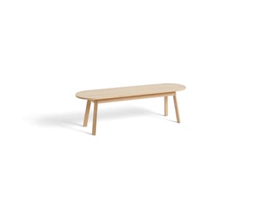 TRIANGLE LEG Oak bench By Hay | design Jones Neville