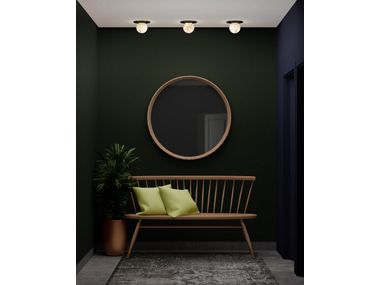 TRIBECA Alabaster ceiling lamp By Alma light | design Jordi Llopis