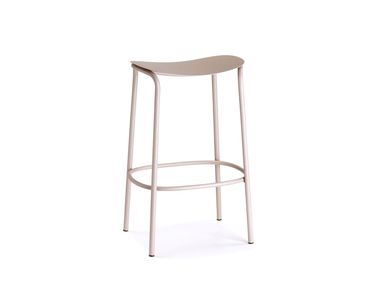 TRICK High steel stool with footrest By SCAB DESIGN | design Meneghello ...