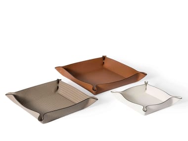 TRINKET Leather pin tray By Pinetti