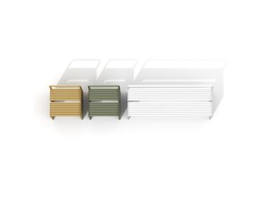 TUBE Low aluminium garden stool By Joyf