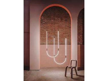 TUBS MODULAR LED aluminium pendant lamp By LedsC4 | design Nahtrang