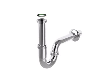 TUBULAR Washbasin stainless steel siphon By Bonomini