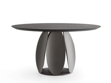 HAUTE COUTURE MDF dining table with metal base By Morica Design