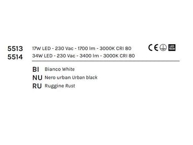 TURN LED wall light By Olev