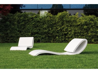 UHPC outdoor chair TWIST By Metalco design Roberto Semprini