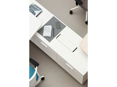 TWIST Multiple office desk with cable management By ACTIU | design ...