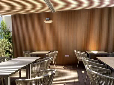 Rivestimento in legno composito TECNODECK® Wall - Tecnodeck - Edilportale